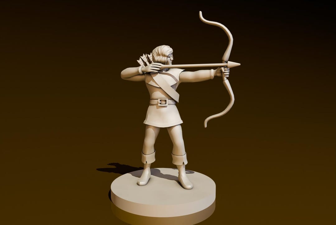 Young Human Male Ranger | DND Miniatures | DND Model ...