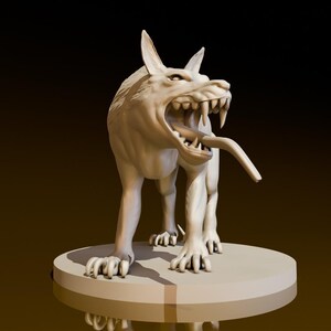 Chupacabra | DND Miniatures | DND Model | Dungeonguildmerchant | 32mm ...