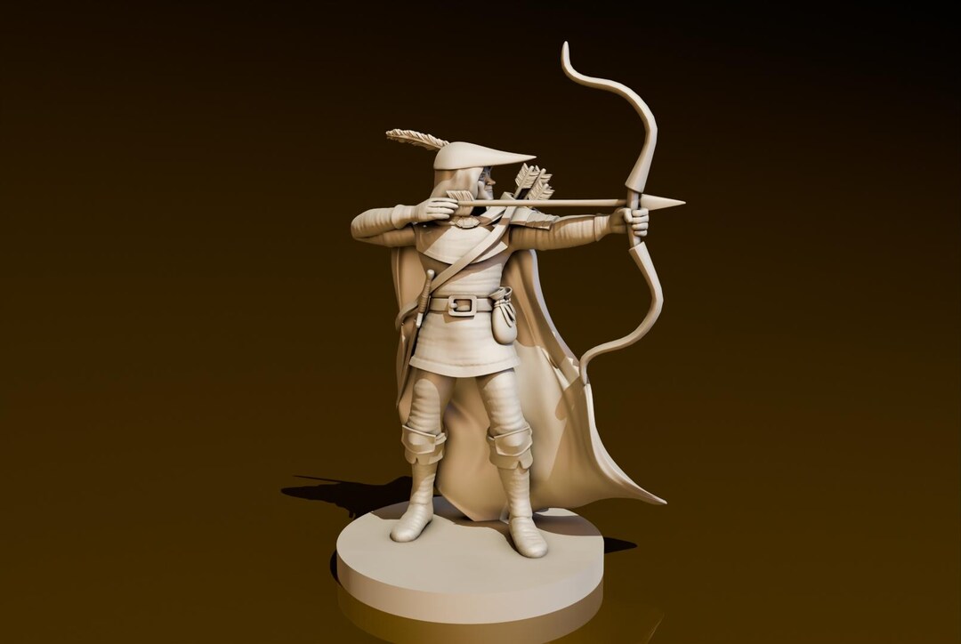 Human Male Ranger 10 | DND Miniatures | DND Model ...