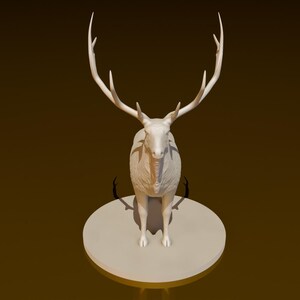 Elk | DND Miniatures | DND Model | Dungeonguildmerchant | No Assembly ...
