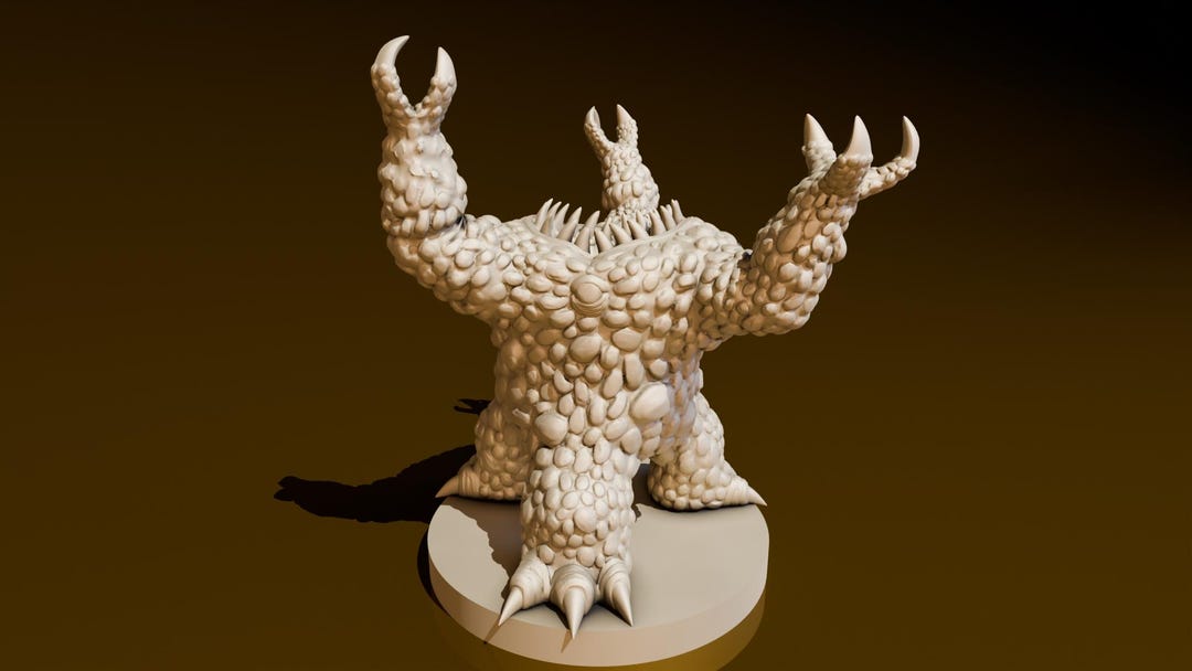 Xorn | DND Miniatures | DND Model | Dungeonguildmerchant | No Assembly ...