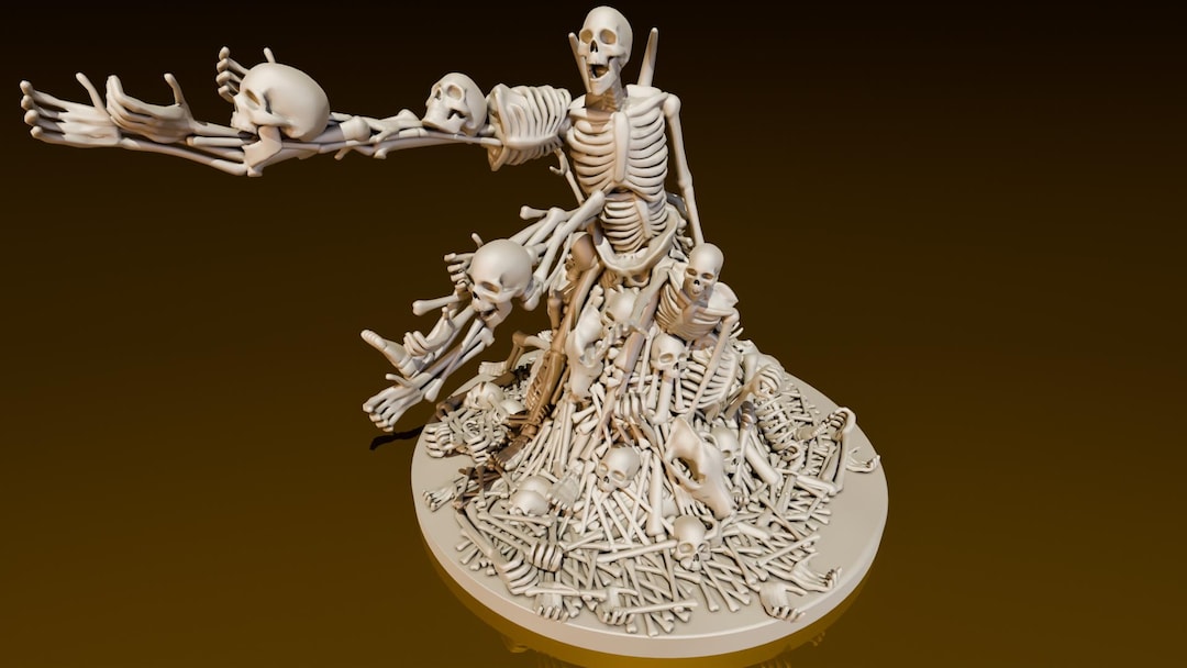 Bone Swarm | DND Miniatures | DND Model | Dungeonguildmerchant | No ...