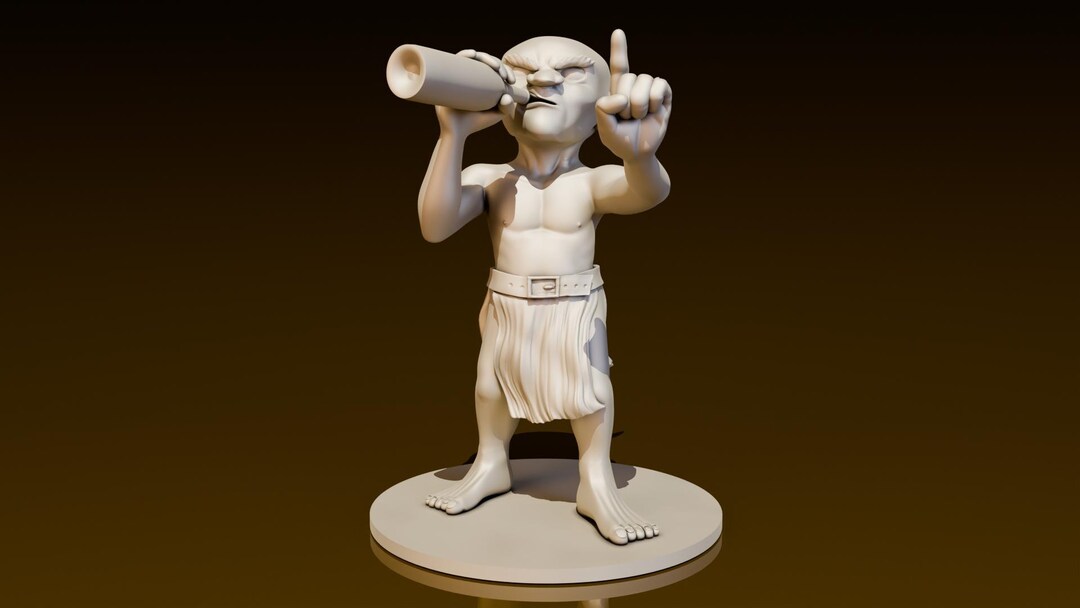Drunk Goblin | DND Miniatures | DND Model | Dungeonguildmerchant | No ...