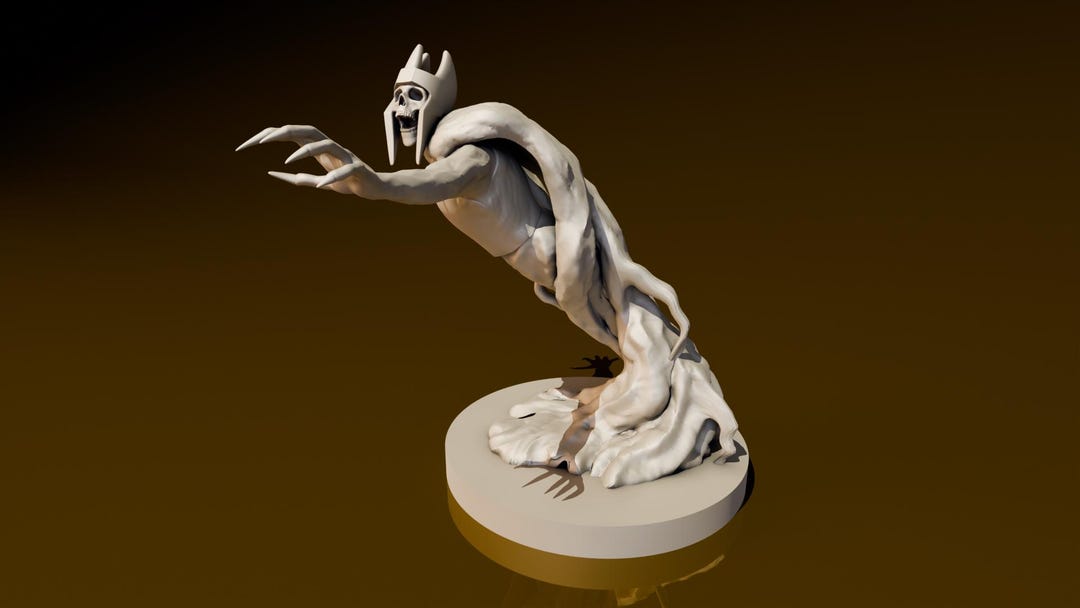Wraith | DND Miniatures | DND Model | Dungeonguildmerchant | 32mm Scale ...