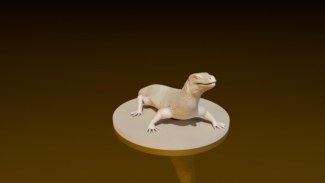 Giant Lizard | NPC | DND Miniatures | DND Model | Dungeonguildmerchant ...