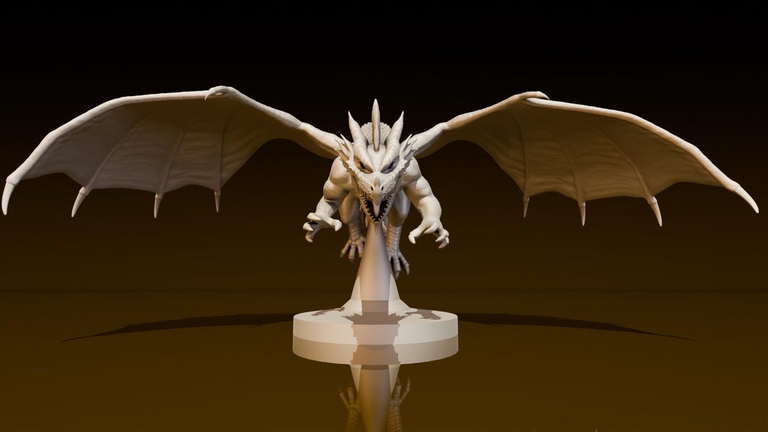 Red Dragon Wyrmling Flying | DND Miniatures | DND Model ...