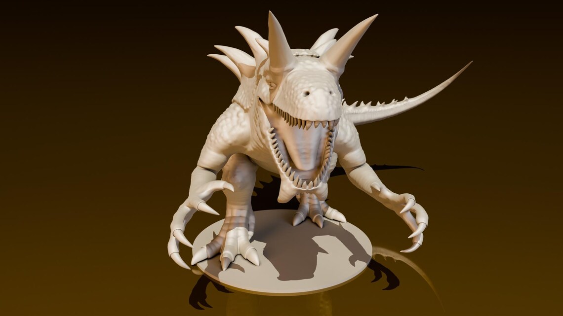Tarrasque | DND Miniatures | DND Model | Dungeonguildmerchant | No ...