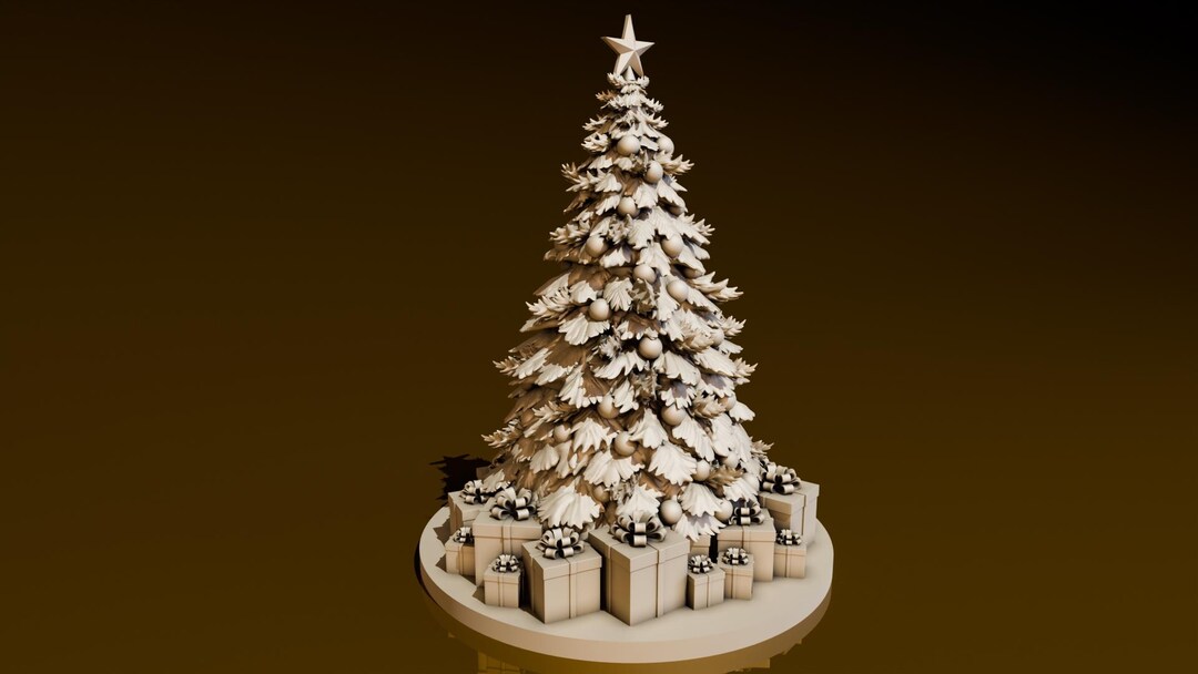 Christmas Tree Mimic in Hiding | DND Miniatures | DND Model ...