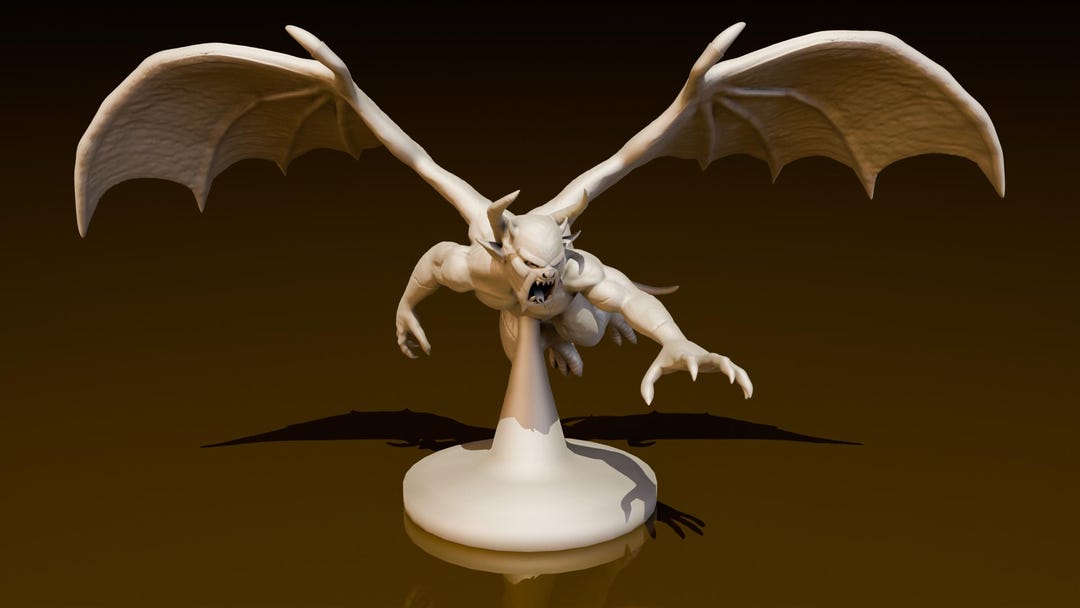 Flying Gargoyle | DND Miniatures | DND Model | Dungeonguildmerchant ...
