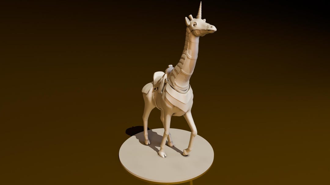 Armored Giraffe | DND Miniatures | DND Model | Dungeonguildmerchant ...