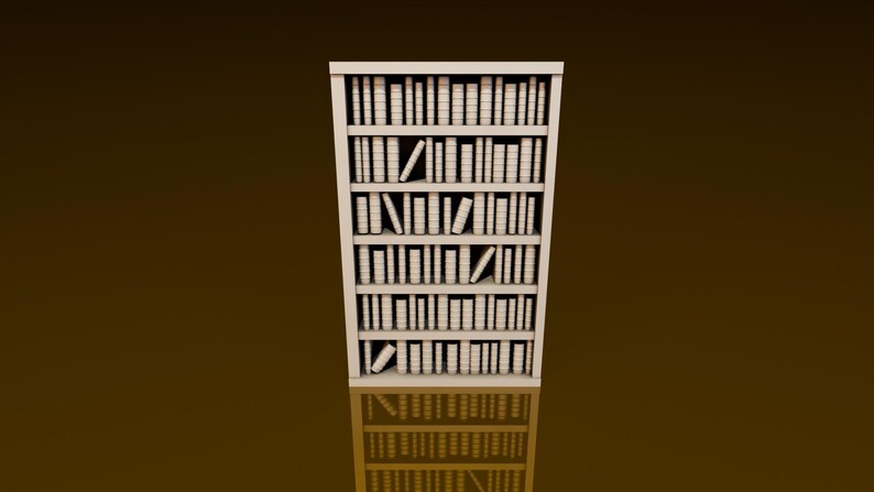 Bookshelf Mimic in Hiding | DND Miniatures | DND Model ...