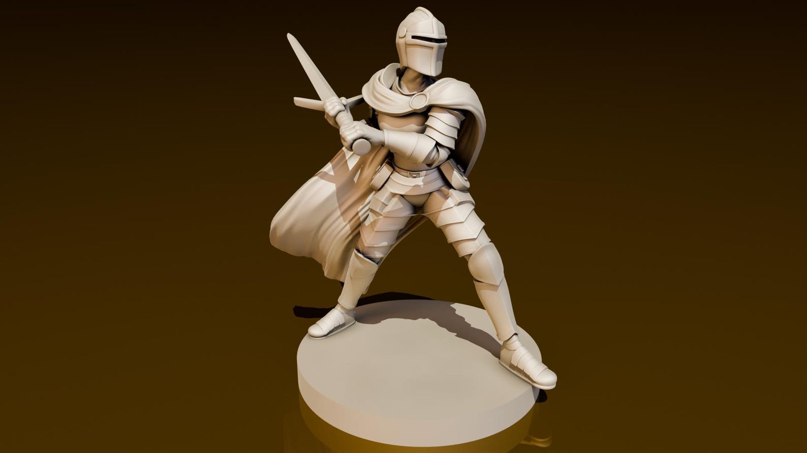 Female Knight | DND Miniatures | DND Model | Dungeonguildmerchant ...