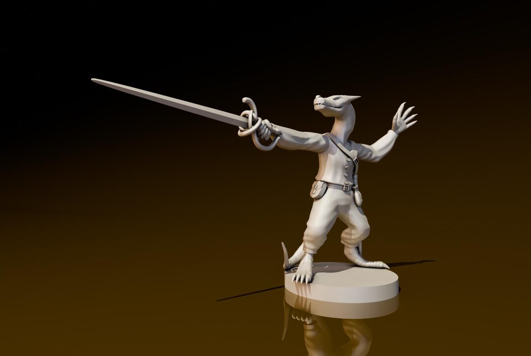 Kobold Swashbuckler Rogue | DND Miniatures | DND Model ...