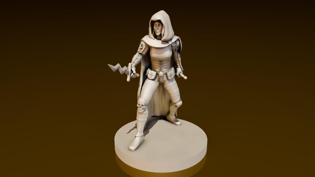 Female Cultist Fanatic | DND Miniatures | DND Model ...