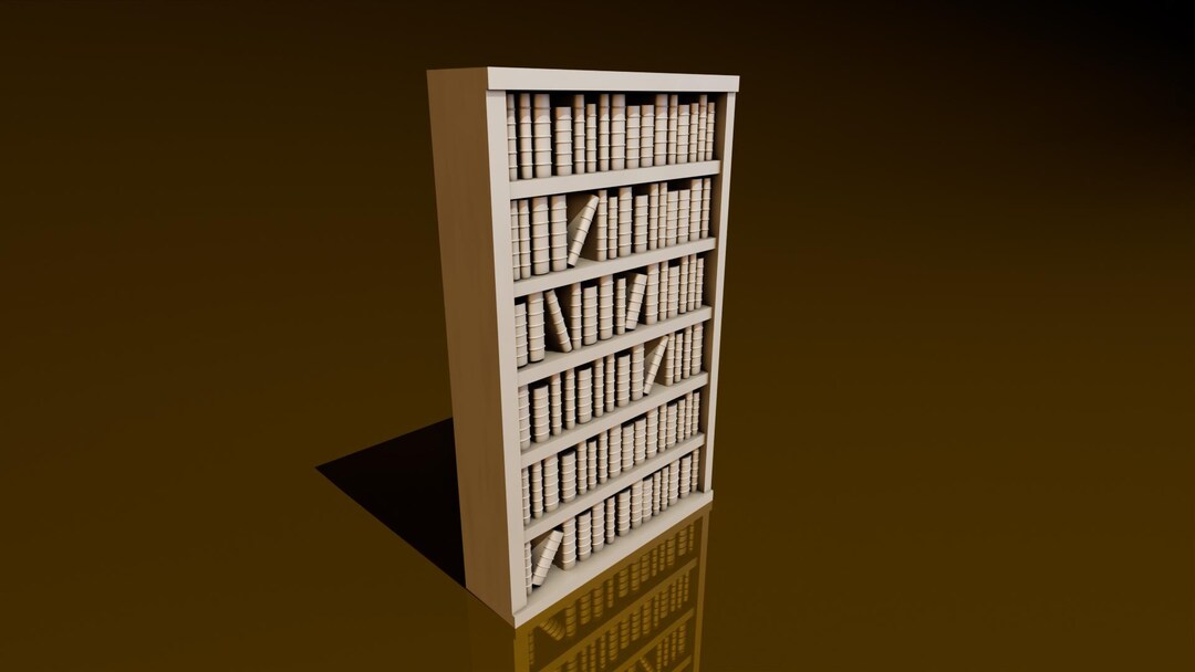Bookshelf Mimic in Hiding | DND Miniatures | DND Model ...