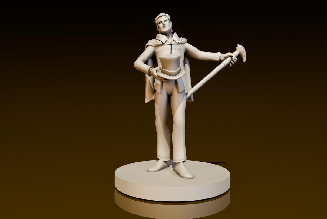 Human Charlatan | DND Miniatures | DND Model | Dungeonguildmerchant ...