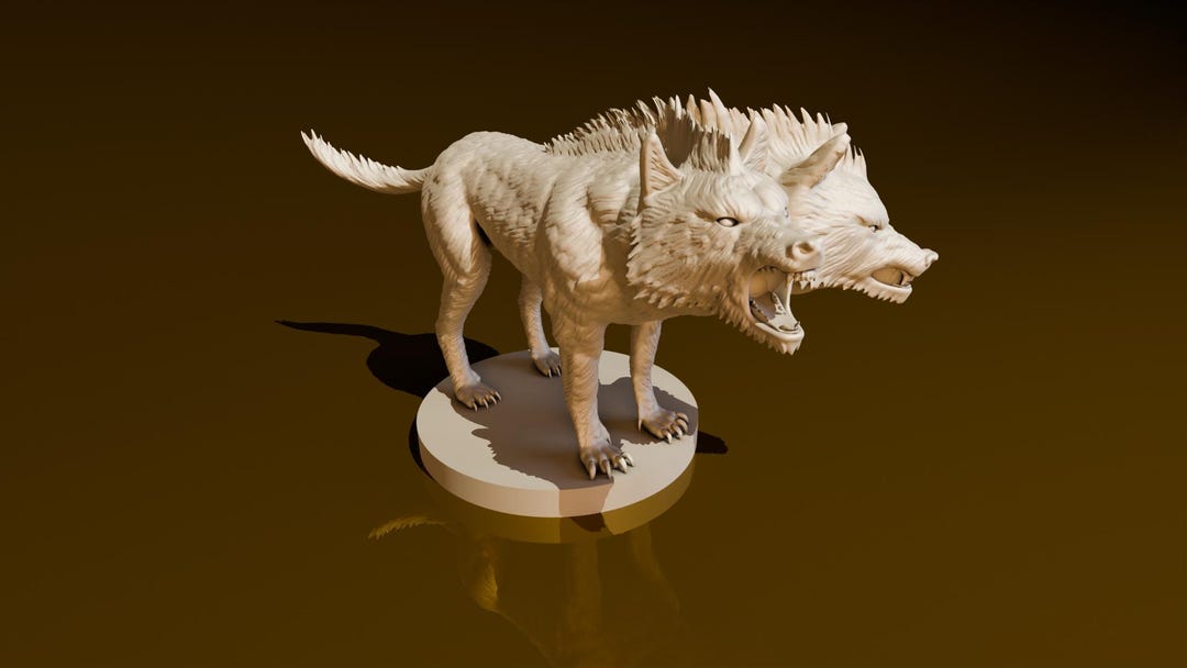 Death Dog | DND Miniatures | DND Model | Dungeonguildmerchant | No ...