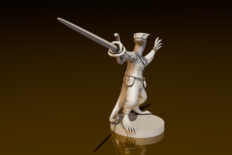 Kobold Swashbuckler Rogue | DND Miniatures | DND Model ...