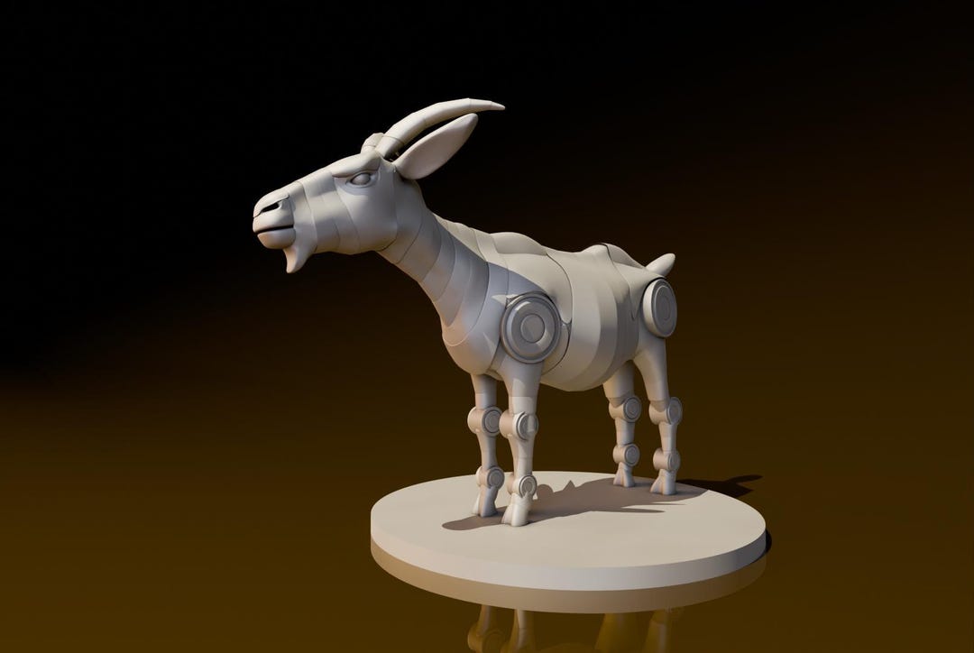 Goat Steel Defender | DND Miniatures | DND Model | Dungeonguildmerchant ...