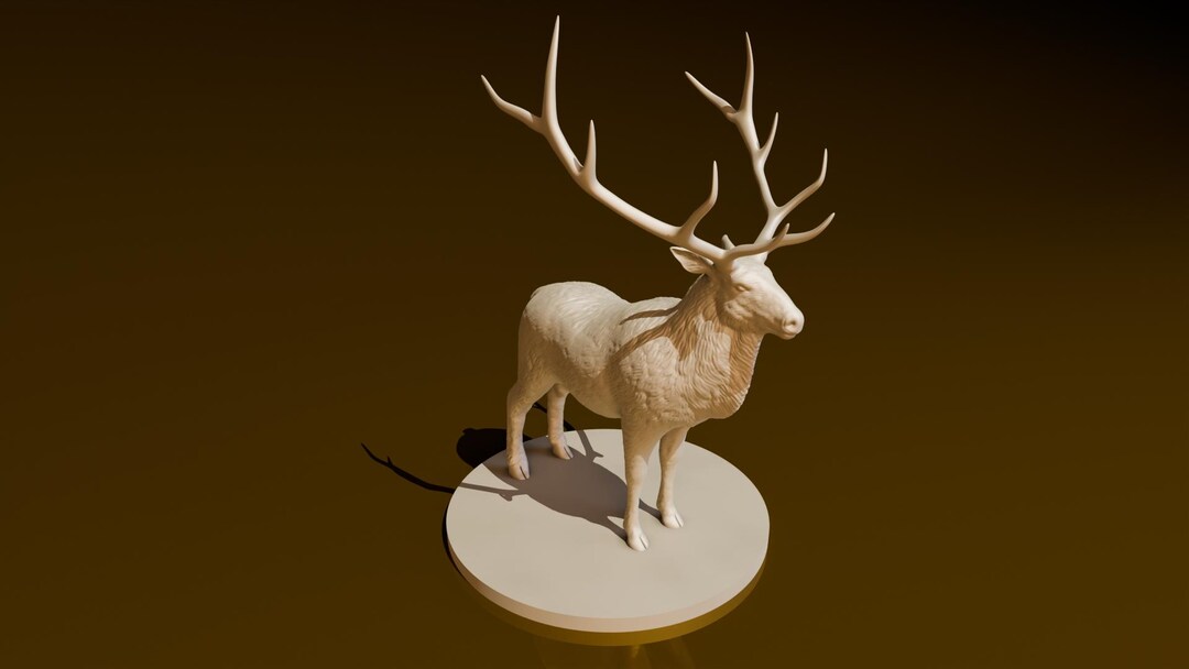 Elk | DND Miniatures | DND Model | Dungeonguildmerchant | No Assembly ...