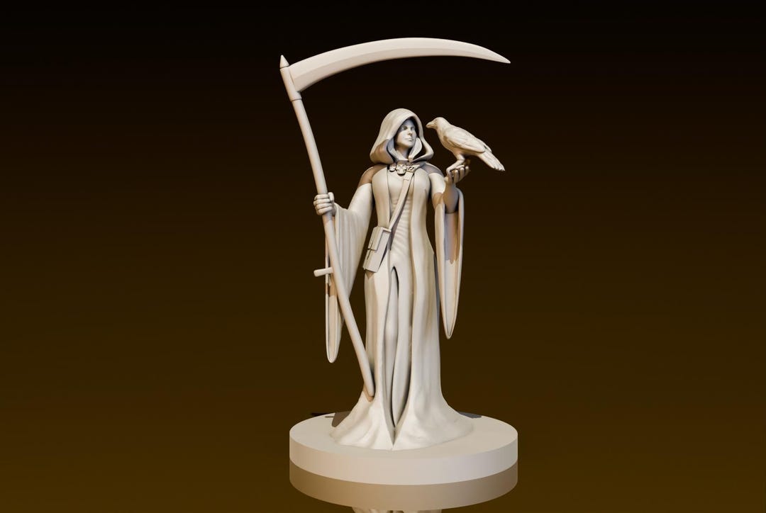 Female Necromancer Wizard | DND Miniatures | DND Model ...