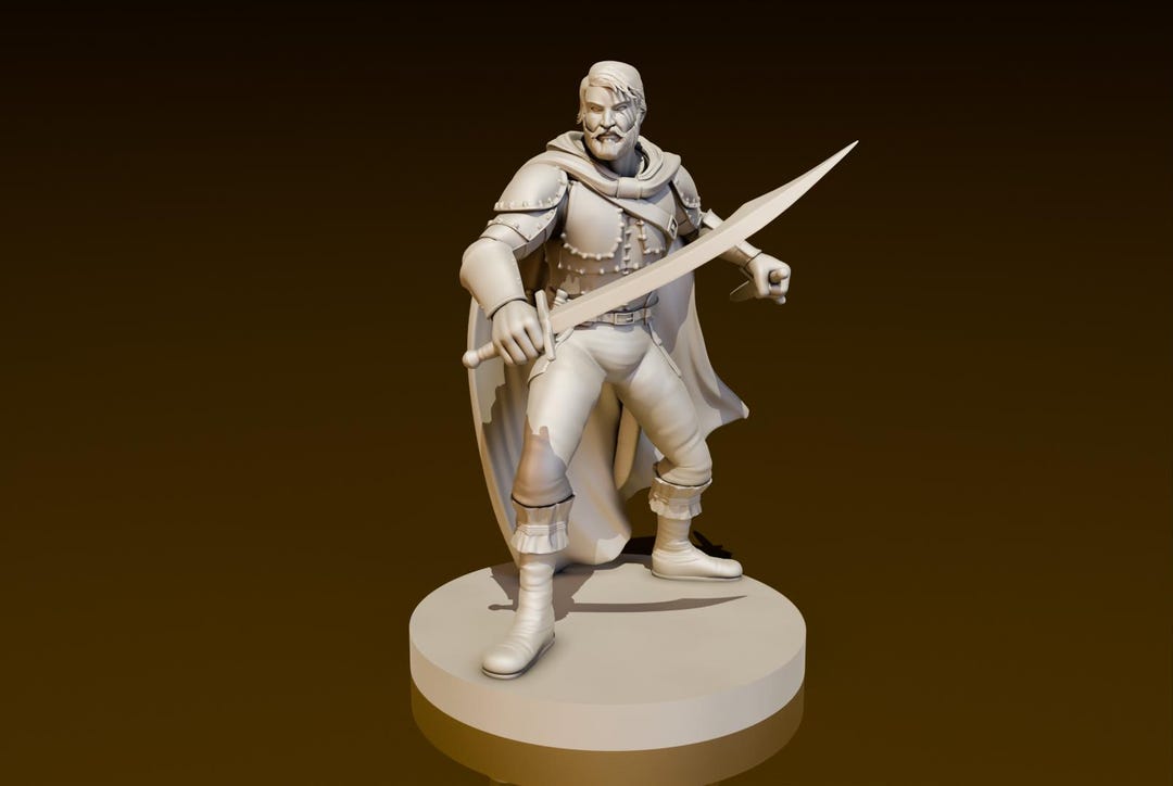 Human Male Ranger 6 Two Swords | DND Miniatures | DND Model ...