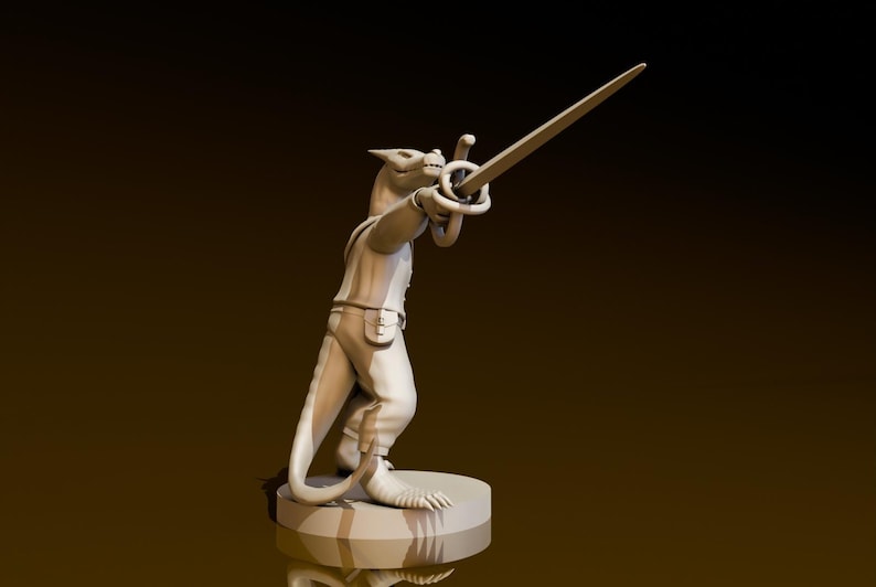 Kobold Swashbuckler Rogue | DND Miniatures | DND Model ...