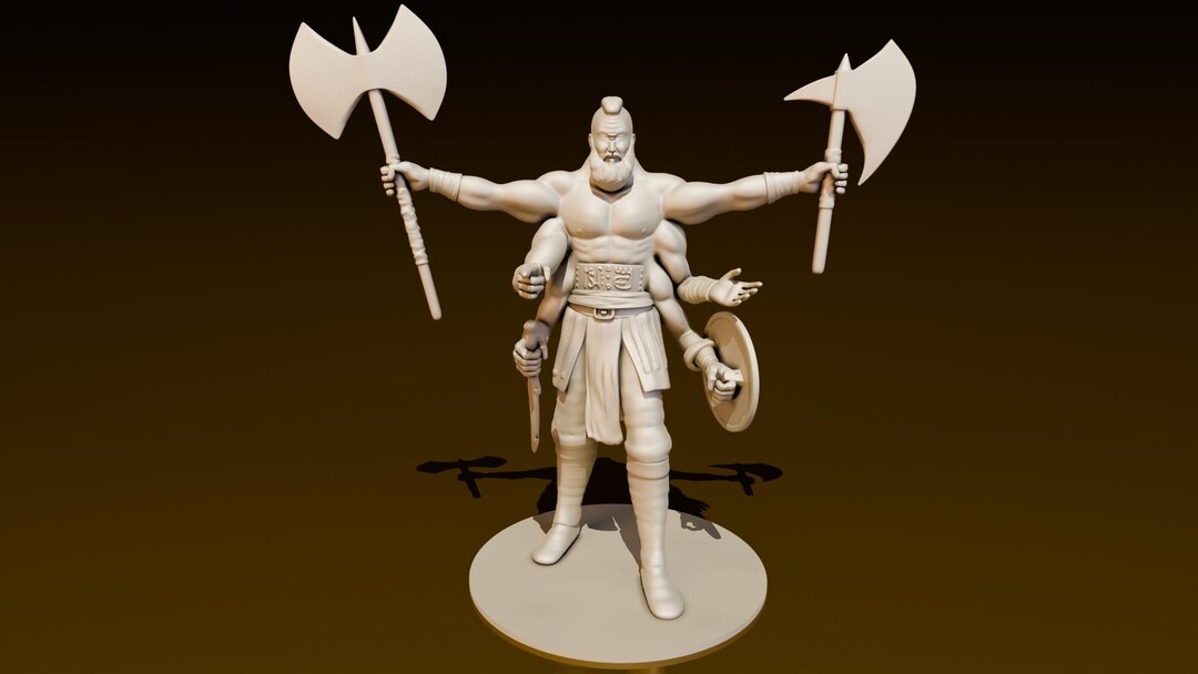 6 Armed Cyclops | DND Miniatures | DND Model | Dungeonguildmerchant ...