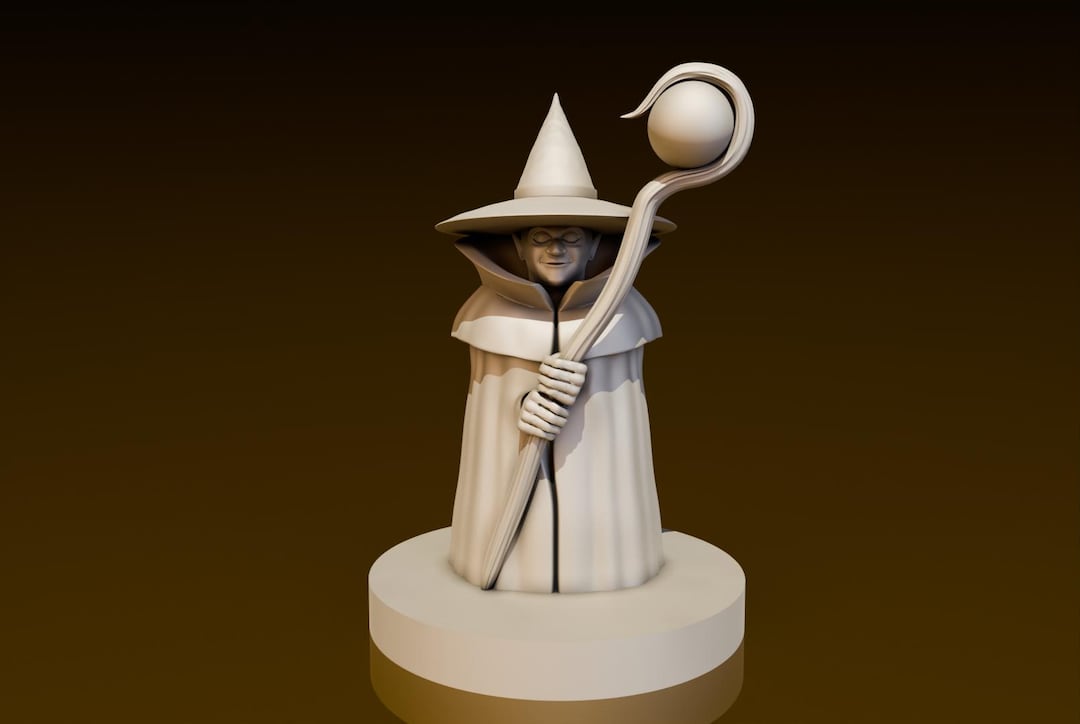 Gnome Male Wizard 5 | DND Miniatures | DND Model | Dungeonguildmerchant ...