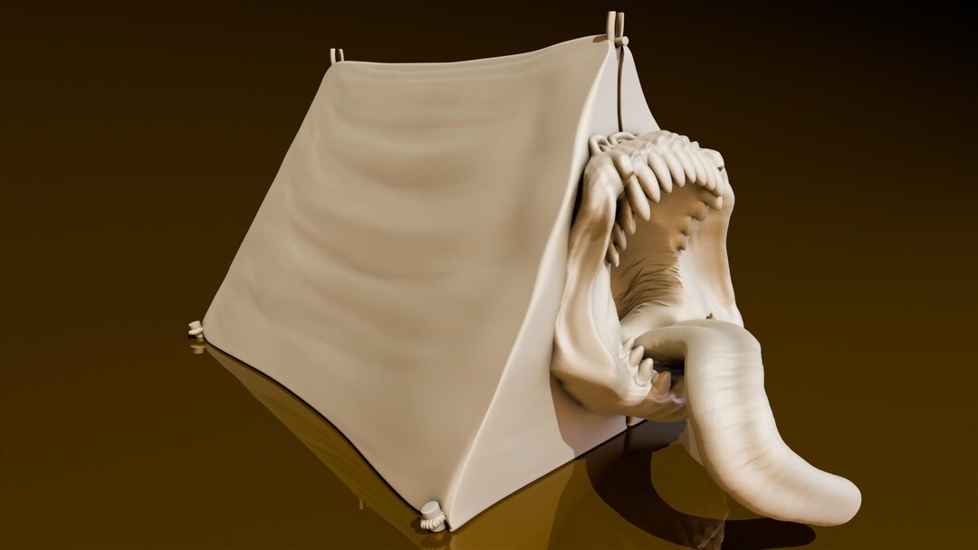 Tent Mimic | DND Miniatures | DND Model | Dungeonguildmerchant ...
