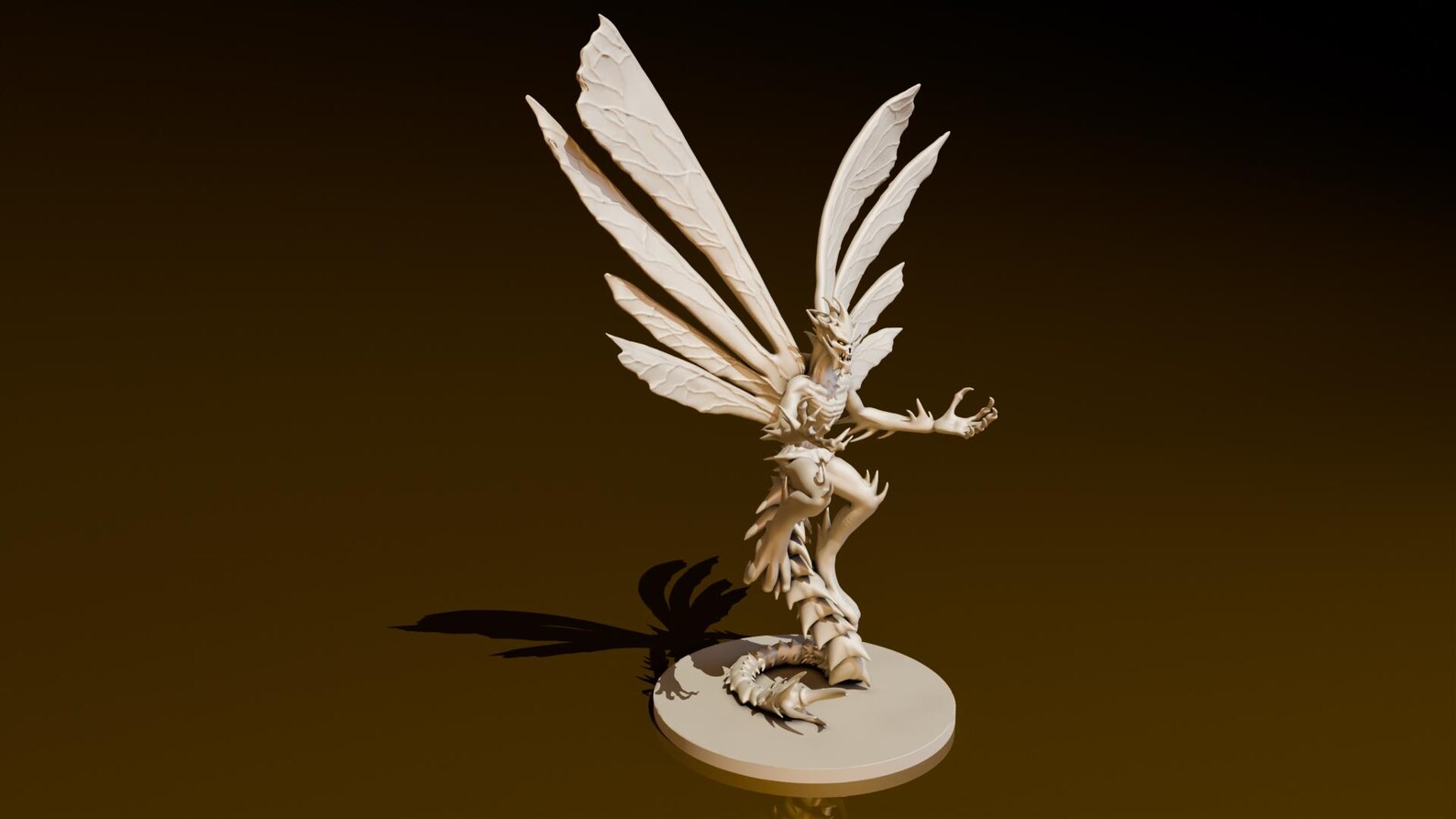 Flying Bone Devil | DND Miniatures | DND Model | Dungeonguildmerchant ...