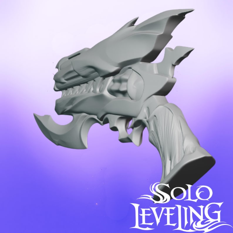 Solo Leveling Skadi STL - 3D Printable Anime Sword Prop Fan Art - Etsy