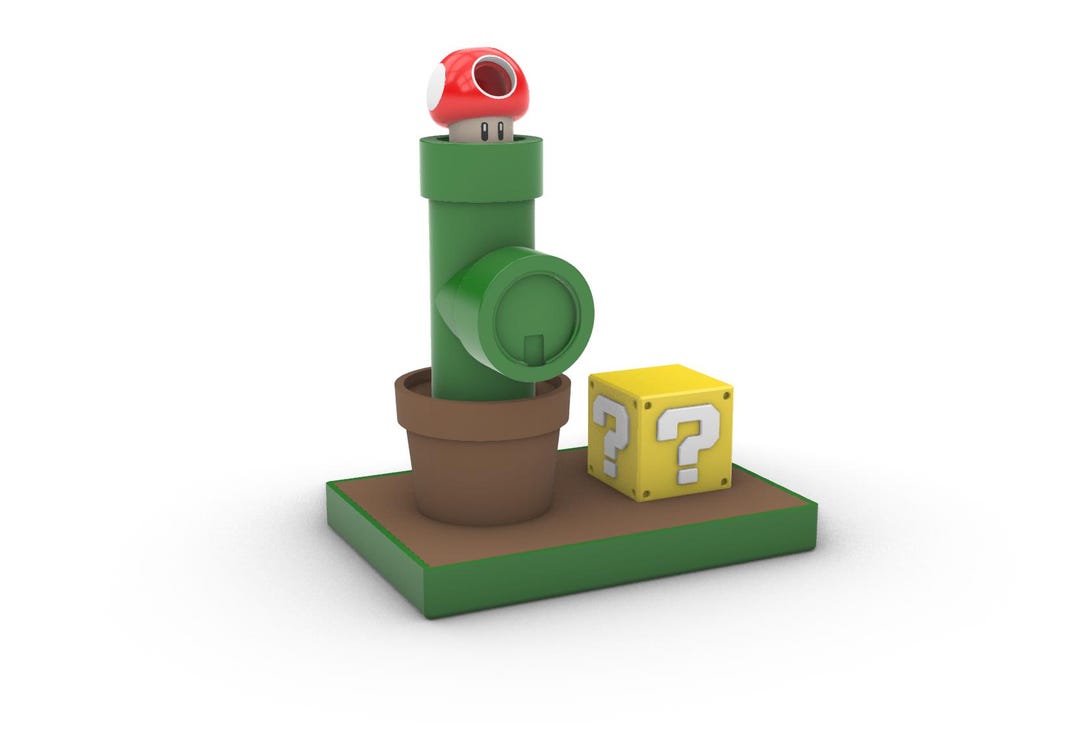 Super Mario Magsafe Charger Stand STL File – 3D Print Model - Etsy