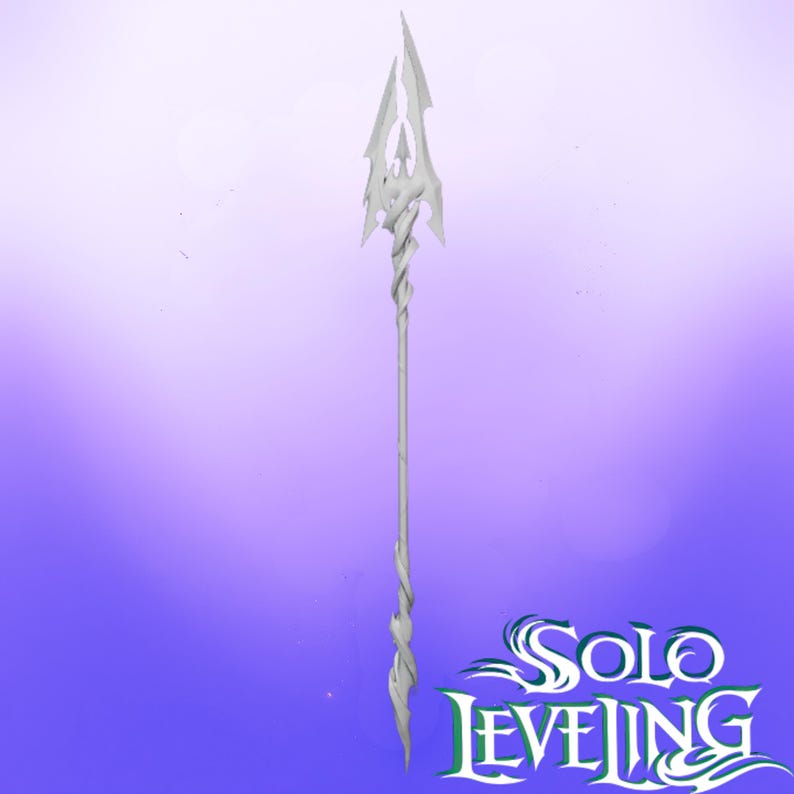 Solo Leveling Zeke’s Fragment STL - 3D Printable Anime Dagger Prop Fan ...