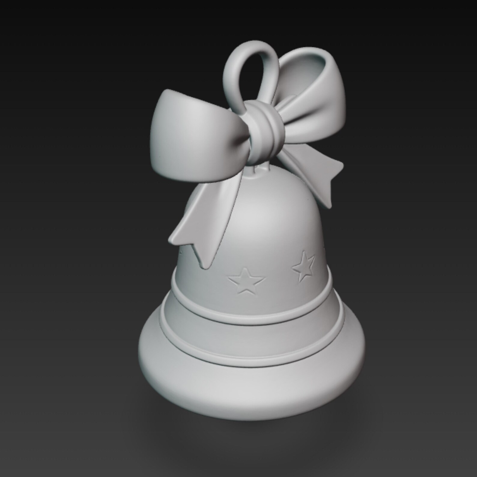 Christmas Bell Ornament STL – 3D Model File - Etsy