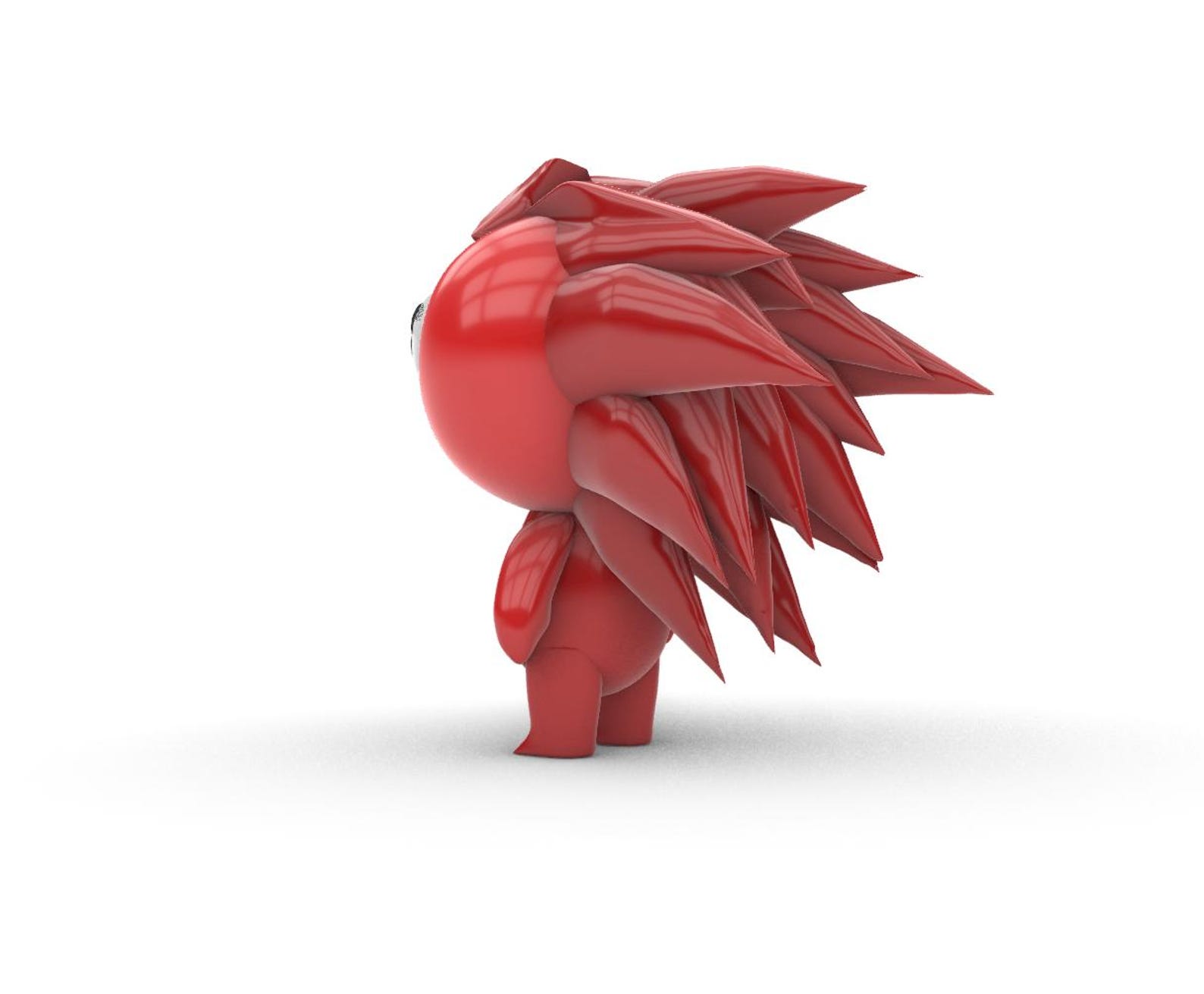 Happy Tree Friends Flaky 3D Model STL File – Printable Anime Character ...