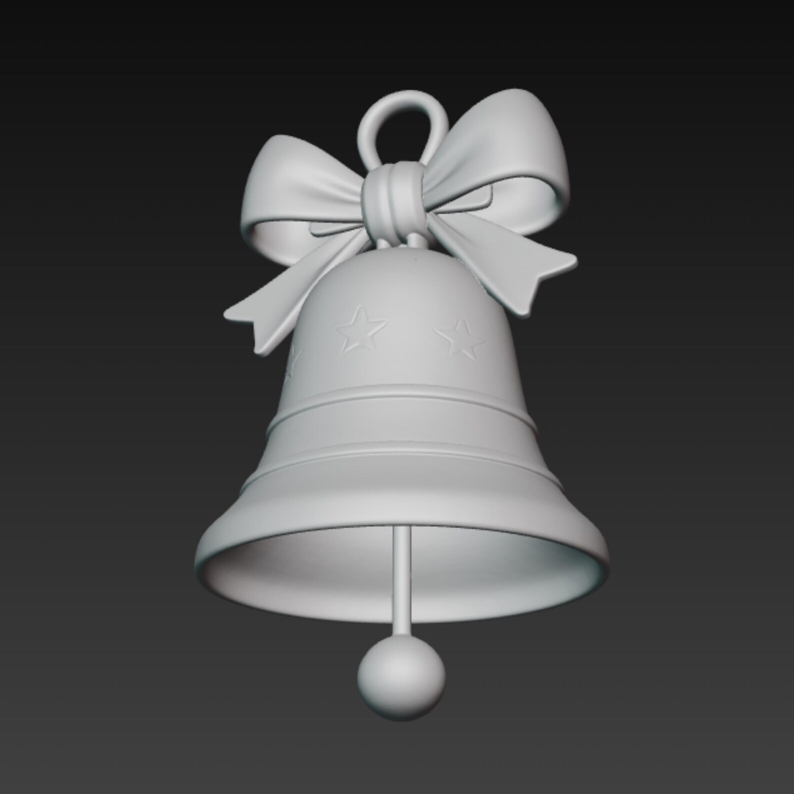 Christmas Bell Ornament STL – 3D Model File - Etsy