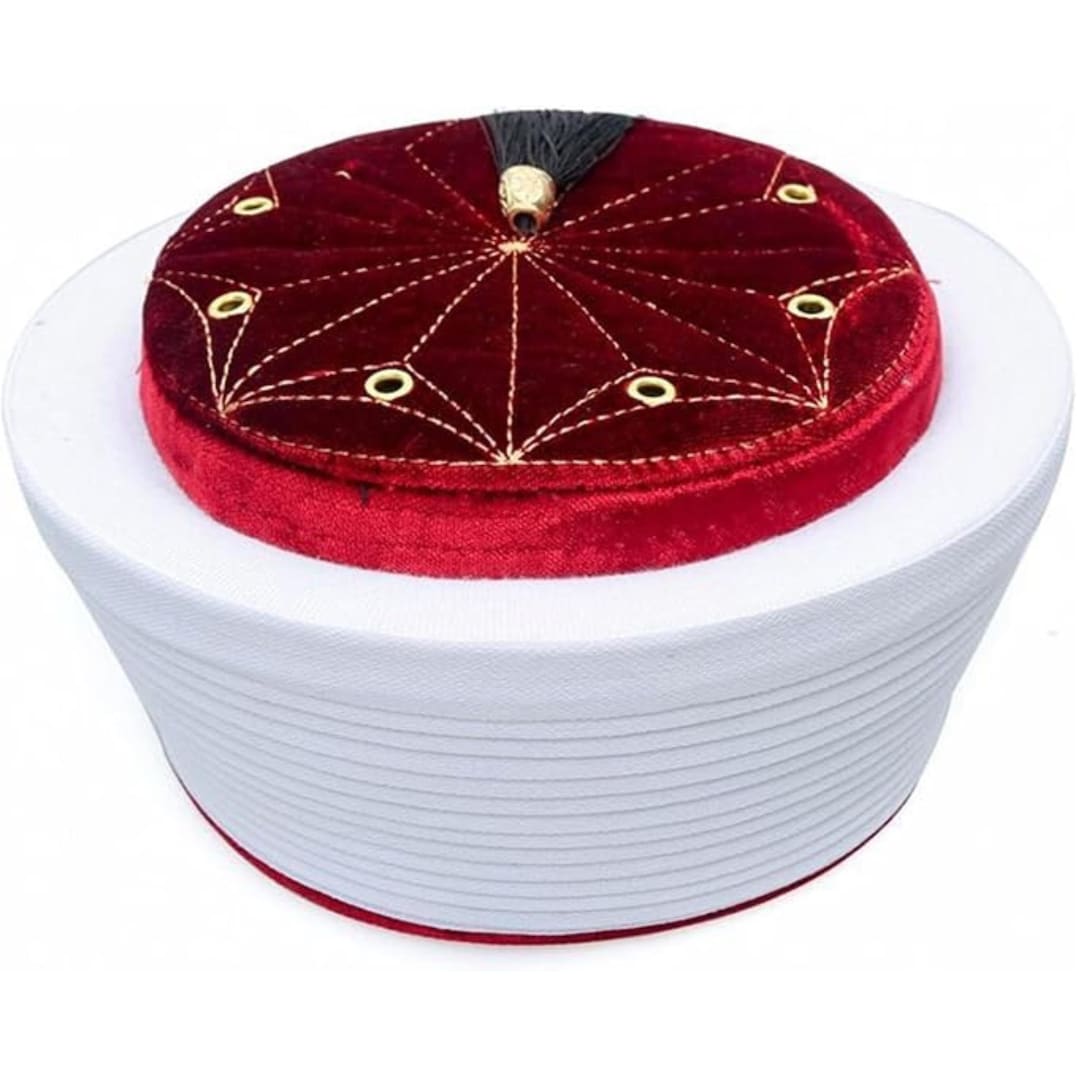 Islamic Prayer Hat-sarik: Imam Sarik, Muslim Fez, Namaz Cap, Men Mosque ...