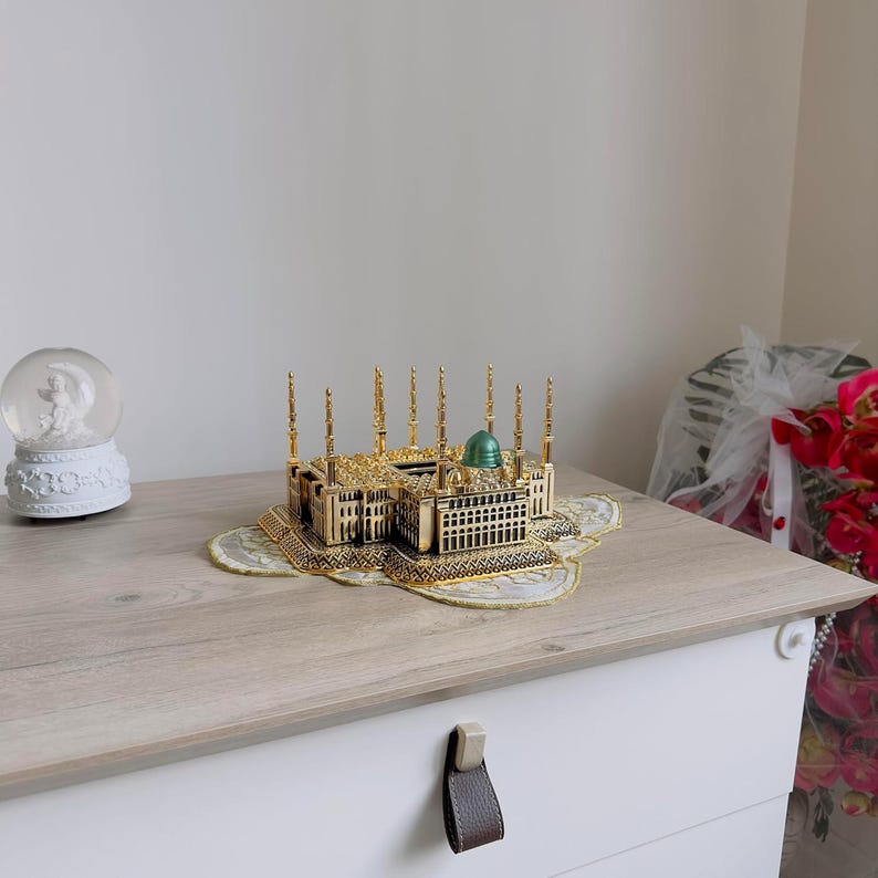 Masjid Nabawi Replica: Islamic Home Decor - Turkish Made - Etsy