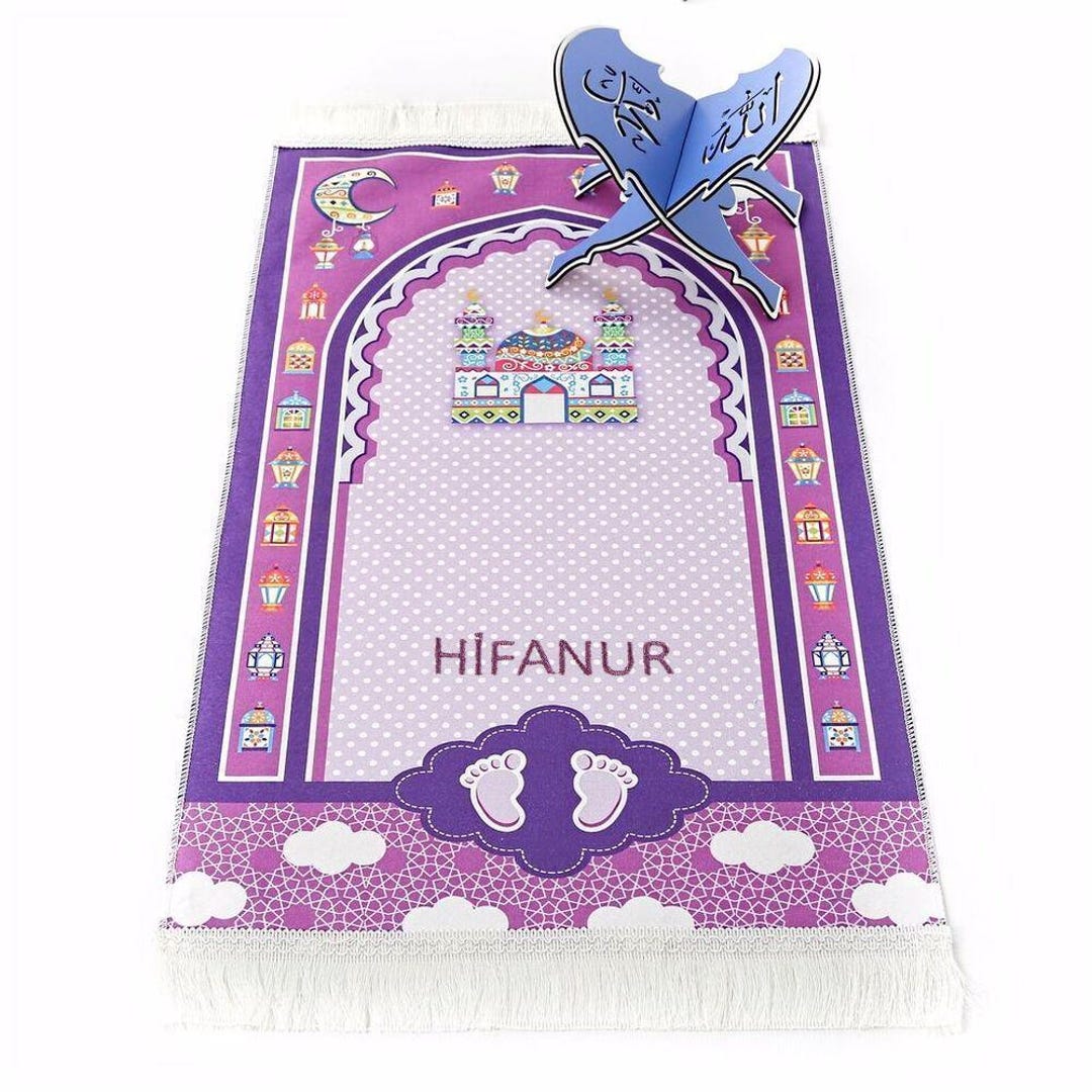 Personalized Kids Prayer Rug: Islamic Gift for Boys and Girls, Child ...