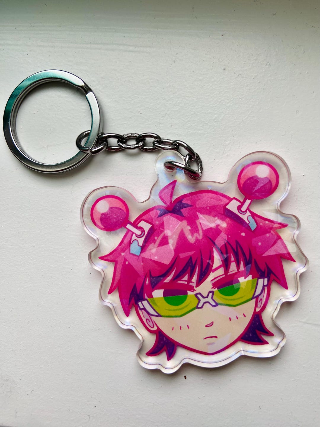 The Disastrous Life of Saiki K & Friends Holographic Keychains! PHASE ...