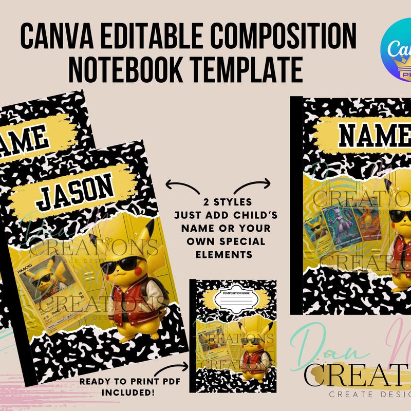 Cartoon Cute Notebooks - Etsy