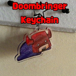 DOOMBRINGER Acrylic Keychain 2.5 Inch - Roblox 007n7 Twotime Chance ...