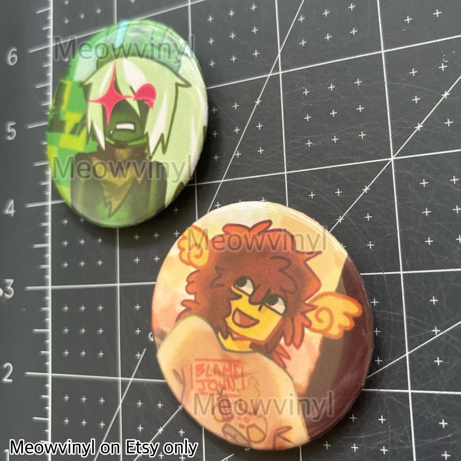 SHEDLETSKY 1x1x1x1 Pin Back Button 2.25’’ FORSAKEN - Etsy