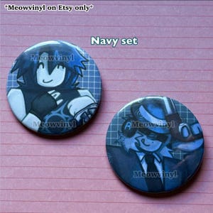 ROBLOX FORSAKEN Pin Back Buttons - C00lkidd Bluudud Two Time Chance ...