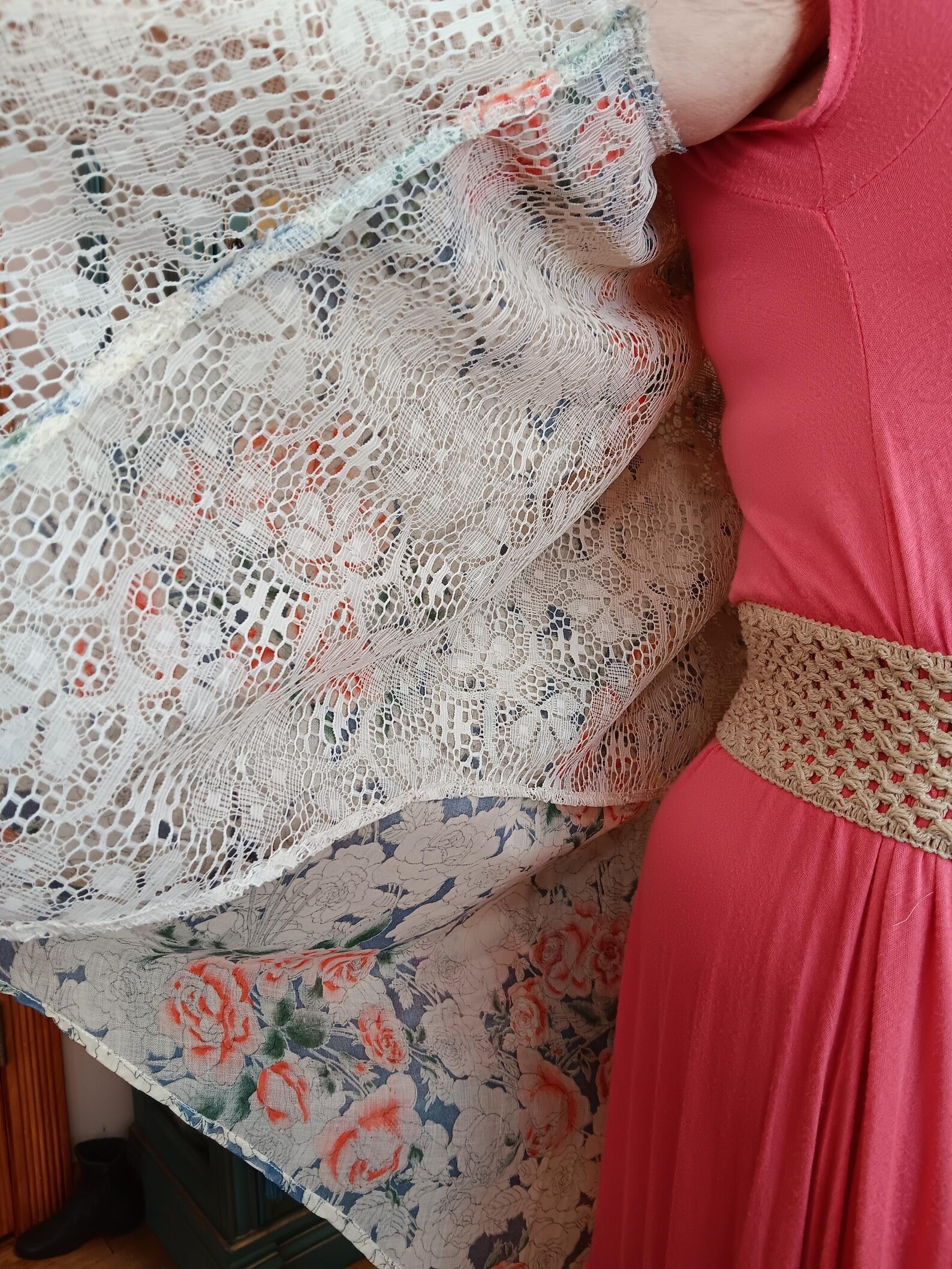 Hand-made Lace Shacket/dress Combo - Etsy