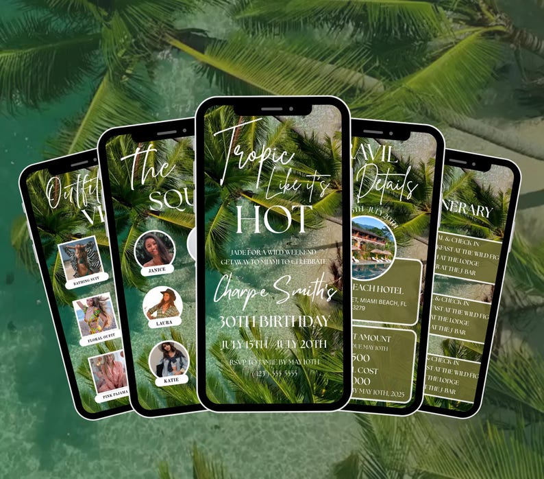 Digital Tropic Like Its Hot Girls Trip Birthday Weekend Getaway ...