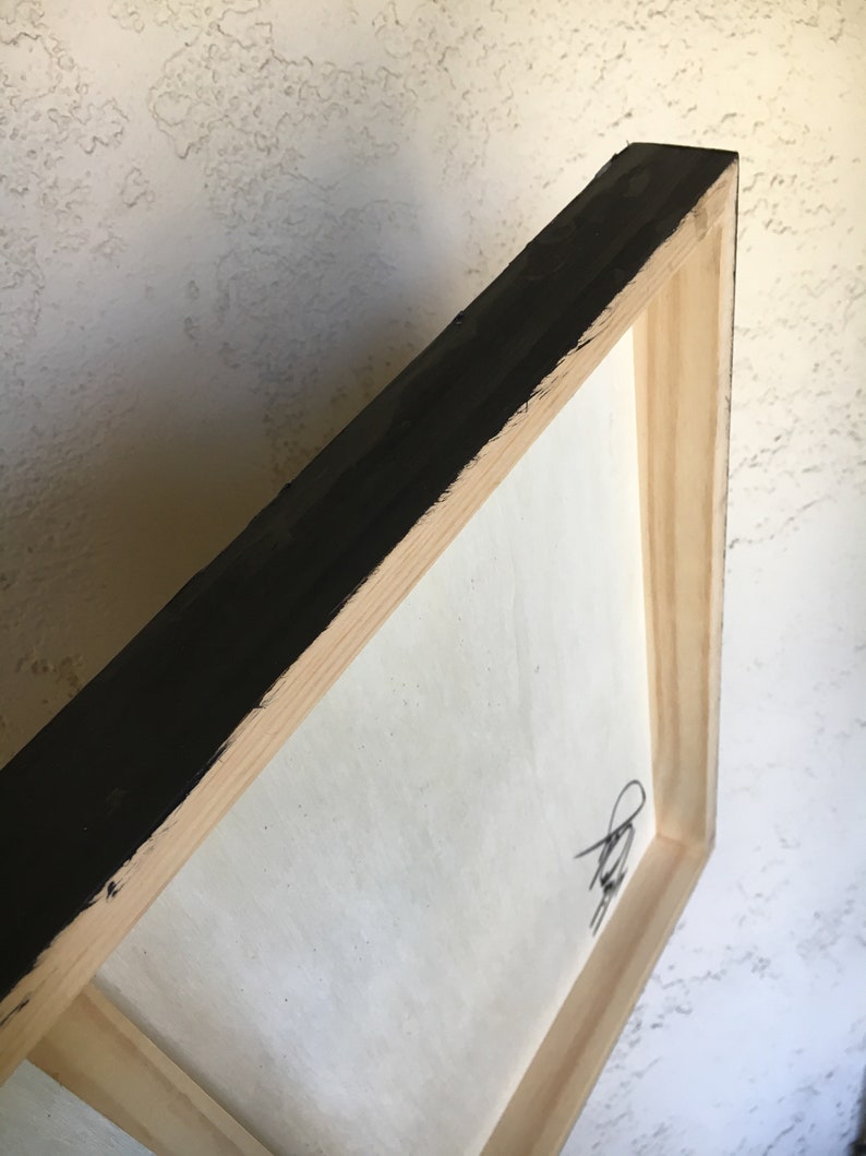 R. Anderson - 18x24" Mixed Media Portrait Painting - Etsy