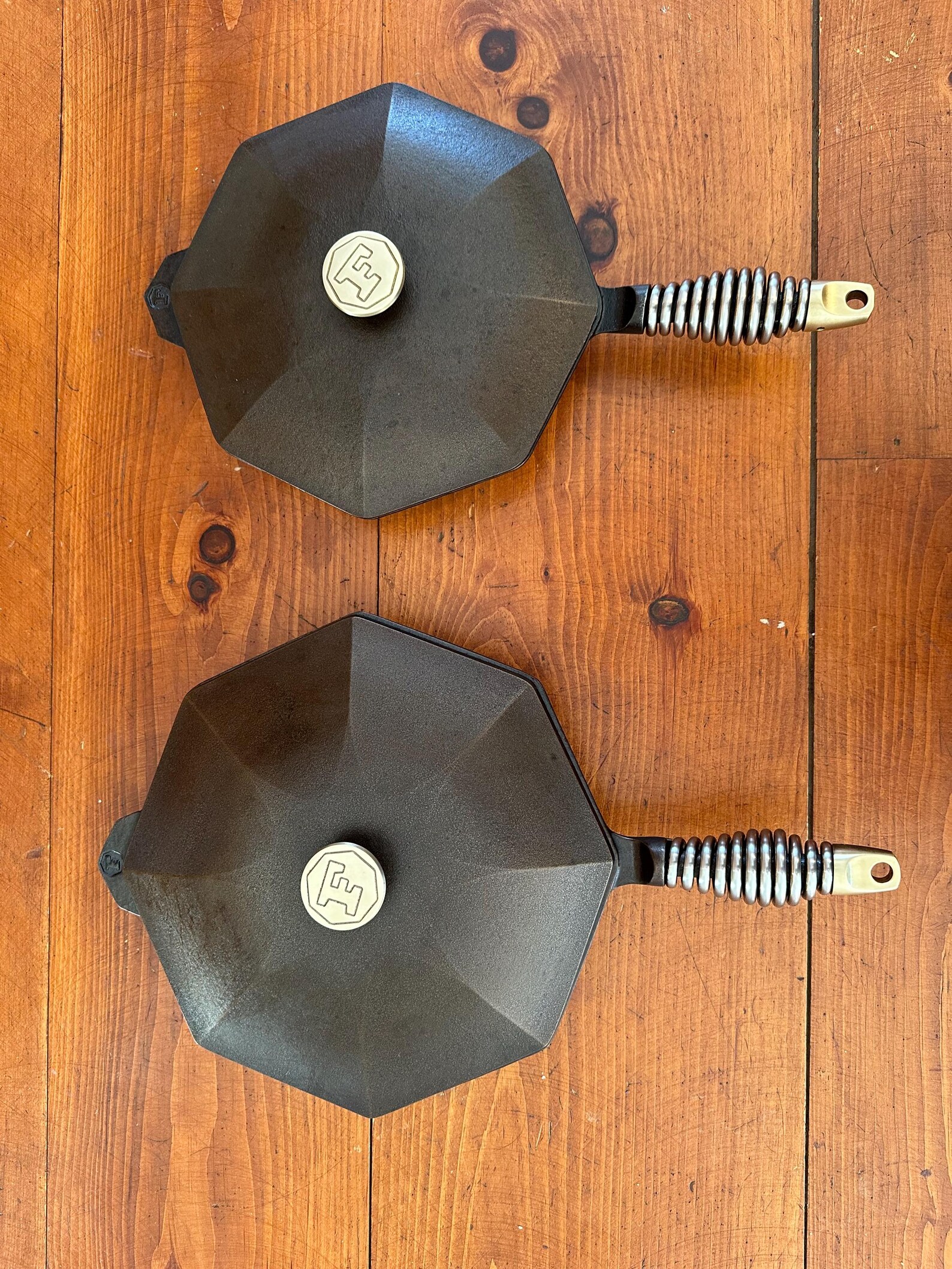 Finex Cast Iron Skillet Set, Finex 12 and Finex 10 With Lids! - Etsy