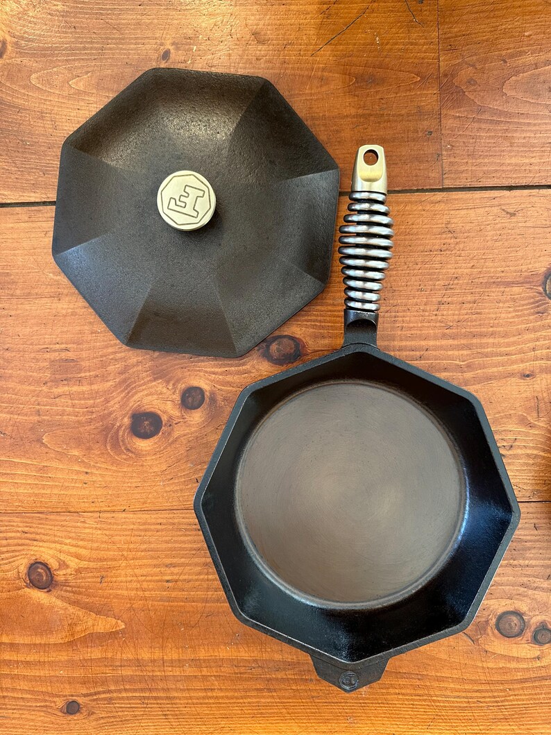 Finex Cast Iron Skillet Set, Finex 12 and Finex 10 With Lids! - Etsy